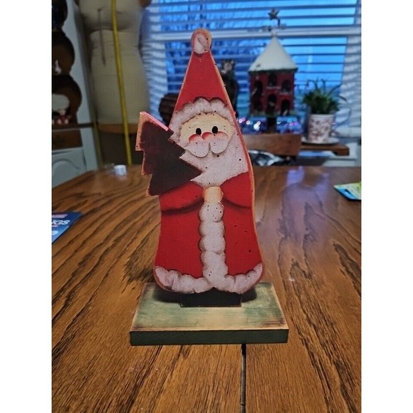 HAND MADE | Holiday | Vintage Wooden Handmade And Handpainted Folk Art ...